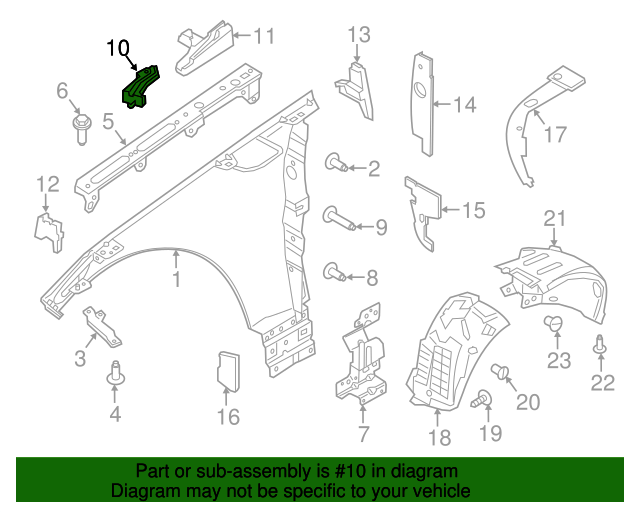 Genuine OEM Upper Insulator Part# LR116023 Fits 2013-2022 Land Rover ...