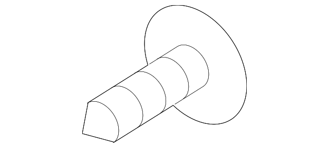 Genuine OEM Ft Fender Liner Screw Part# LR106494 Fits 2005-2020 Land ...