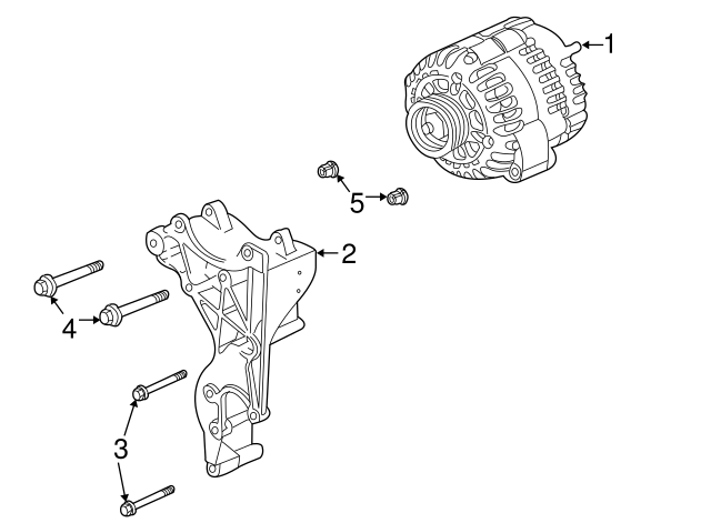 2005-2015 GM Alternator 22817847 | Auto Parts Express