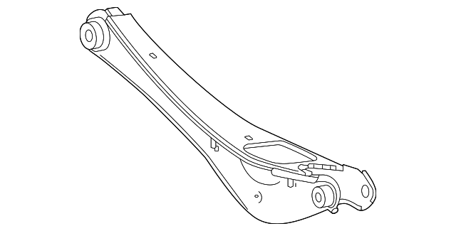 2021-2024 GM Rear Passenger Side Suspension Lower Control Arm 84728686 ...