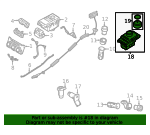 2017-2023 Land Rover Gear Shift Assembly LR117067 | OEM Parts Online