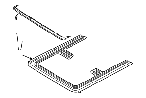 1999-2005 Volkswagen Jetta Sunroof Frame 8D9-877-049-D | QuirkParts