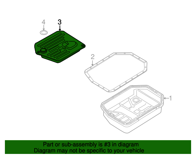 24341422673 - 1996-2004 BMW Filter (24-34-1-422-673) | BMW of South ...