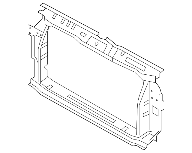 2014-2017 Hyundai Accent Radiator Support 64101-1R301 | OEM Parts Online