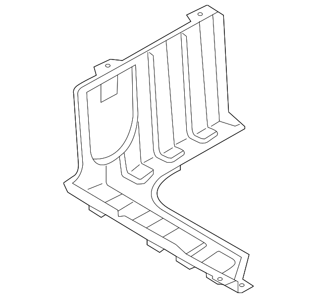 2012-2017 Hyundai Accent Side Shield 29120-1R400 | OEM Parts Online