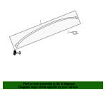 2006-2021 Subaru Roof Molding Rivet 905920039 | TascaParts.com