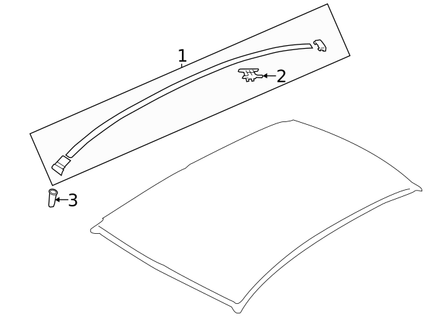 2006-2023 Subaru Roof Molding Rivet 905920039 | Subaru Parts For You