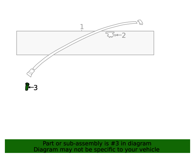 905920039 - Roof Molding Rivet - 2006-2021 Subaru | World OEM Parts Subaru