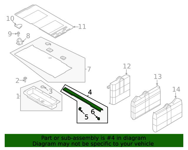 2021-2023 Ford Bronco Sill Plate M2DZ-7813228-AB | OEM Parts Online