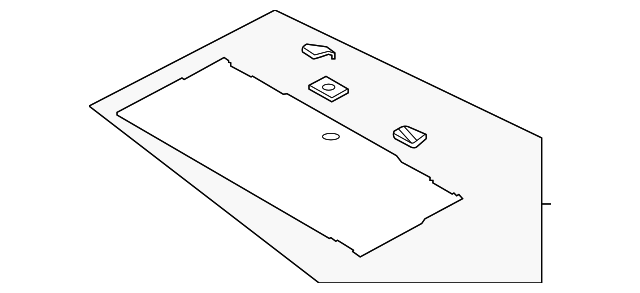 M2DZ-9813046-D - Mat - Floor 2021-2024 Ford Bronco | Big 3 Auto Parts