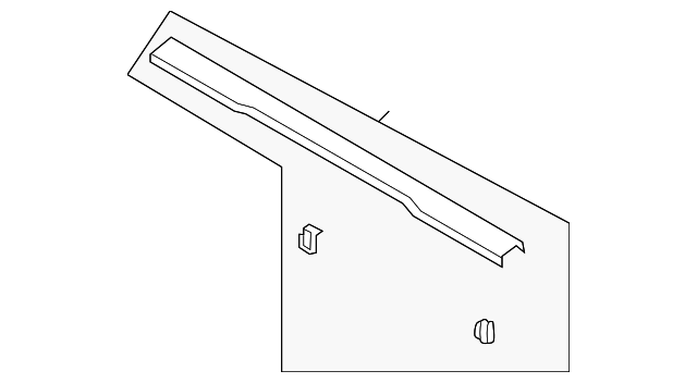 M2DZ-7813228-AB - Sill Plate 2021-2024 Ford Bronco | Big 3 Auto Parts