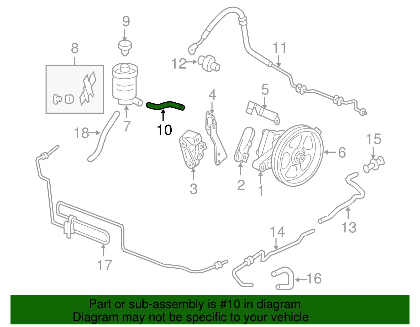 53731-SHJ-A01 - 2005-2010 Honda Odyssey - Suction Hose | All Discount ...