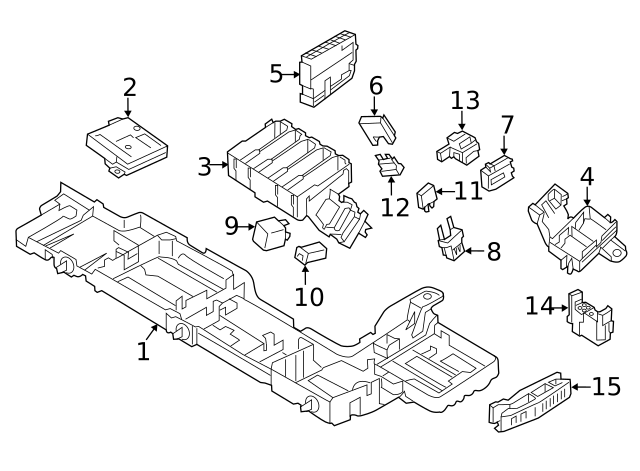 4K0-937-517-G - Junction Block 2019-2023 Audi | AutoNationParts.com