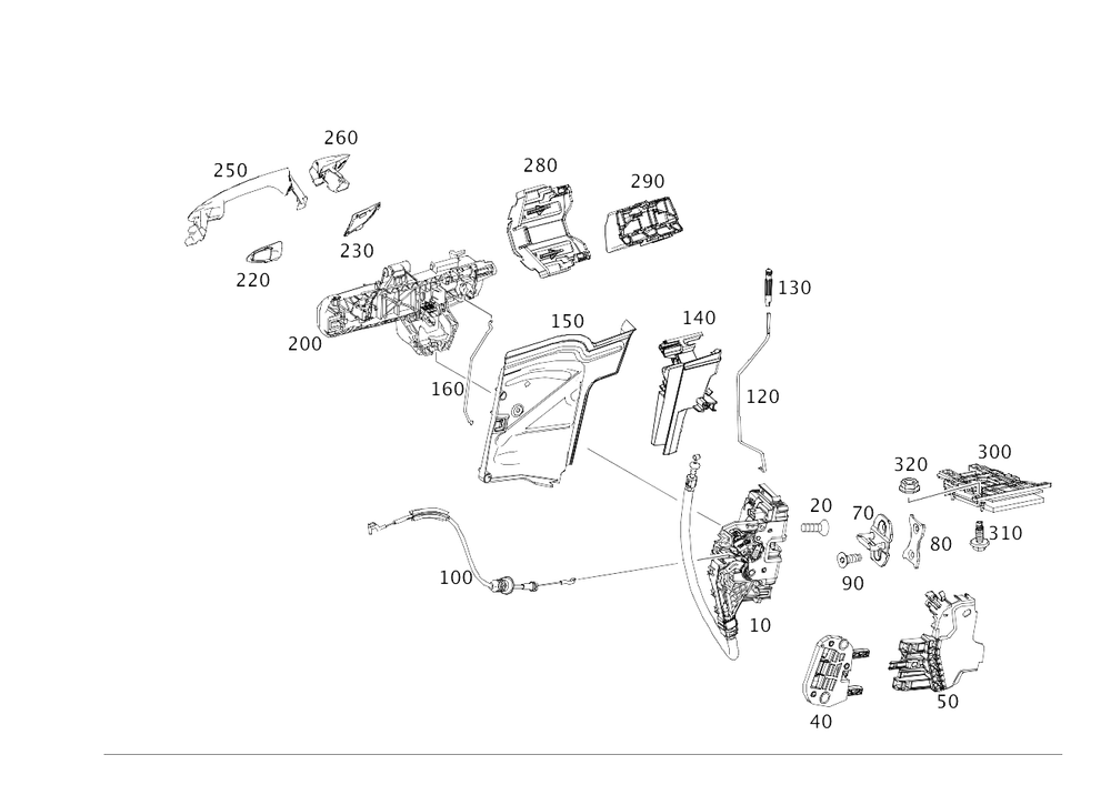 117-723-02-39 - Securing Rod 2014-2019 Mercedes-Benz | Mercedes-Benz ...