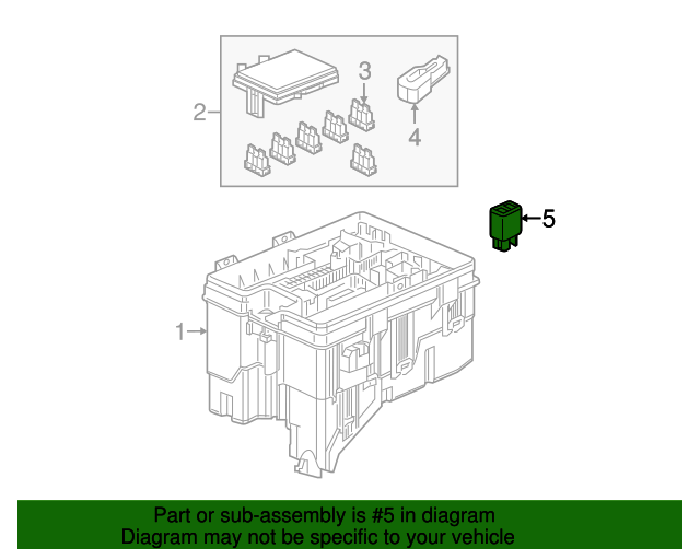 39794-SDA-A05 - Relay Assembly, Power (Micro Iso)(Mitsuba) - 2003-2021 ...