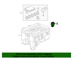 39794-SDA-A05 - 2006-2025 Honda - Relay Assembly Power (Micro Iso ...