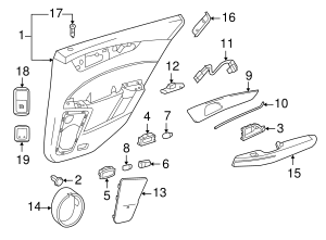 2010-2018 Mercedes-Benz Switch 212-905-95-00-9107 | Mercedes Star Parts