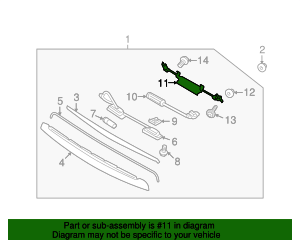 2009-2012 Hyundai Elantra Bracket 87373-2L300 | OEM Parts Online