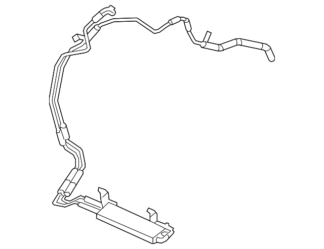 2011-2020 Dodge Journey Power Steering Cooler Tube 68304253AC ...