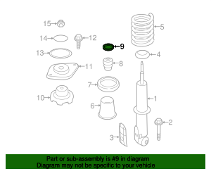 33-50-6-778-830 - Ring f piston rod 2002-2016 Mini | AutoNationParts.com