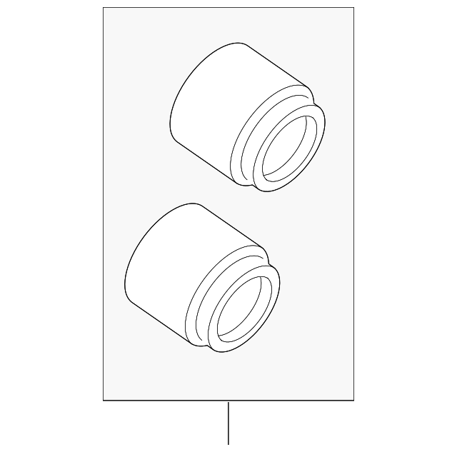 2006-2024 Nissan Caliper Piston 41121-ZC60A | Bill Kay Nissan Parts