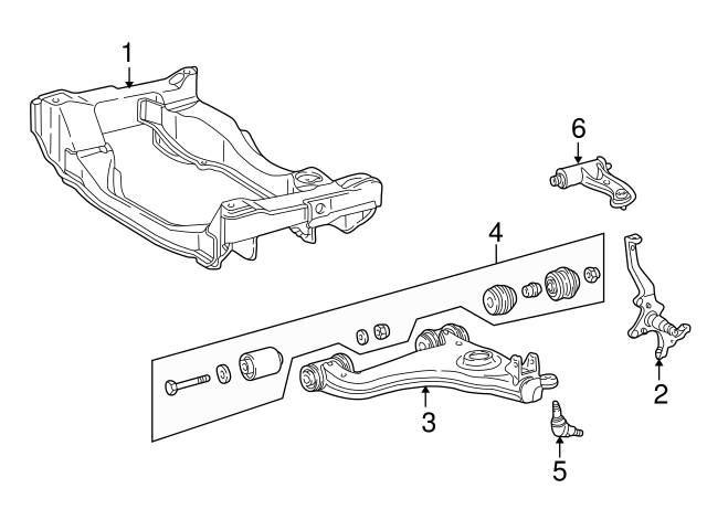 210-330-01-20 - Steering Knuckle 1996-2003 Mercedes-Benz ...