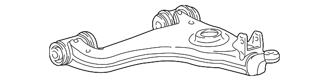 210-330-77-07 - Lower Control Arm 1996-2003 Mercedes-Benz | Mercedes ...
