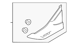 2016-2019 Chevrolet Volt Upper Molding - Passenger Side (RH) 84178717 ...