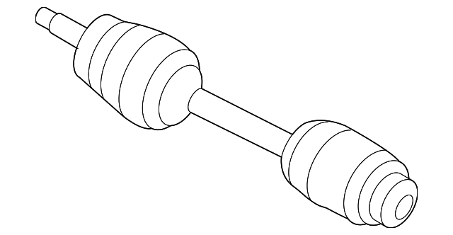 49500-2B360 - Axle Assembly - 2007-2009 Hyundai Santa Fe | World OEM ...