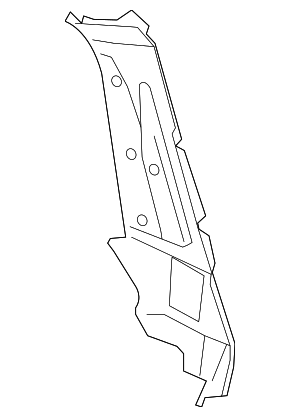 71550-2K300 - Quarter Extension 2010-2013 Kia Soul | Kia.Parts Store