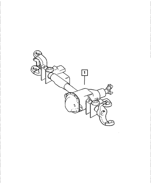 Front Axle Assembly for 2002 Dodge Ram 2500 | Genuine Mopar Parts Direct