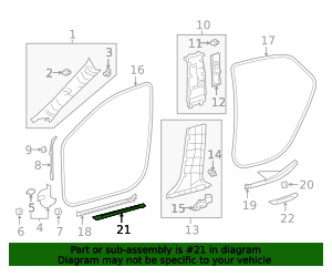 2019-2024 Lexus Scuff Plate 67911-06230-C0 | OEM Parts Online