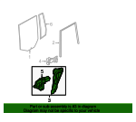 Genuine OEM Regulator Assembly Part# LR060138 Fits 2008-2015 Land Rover ...