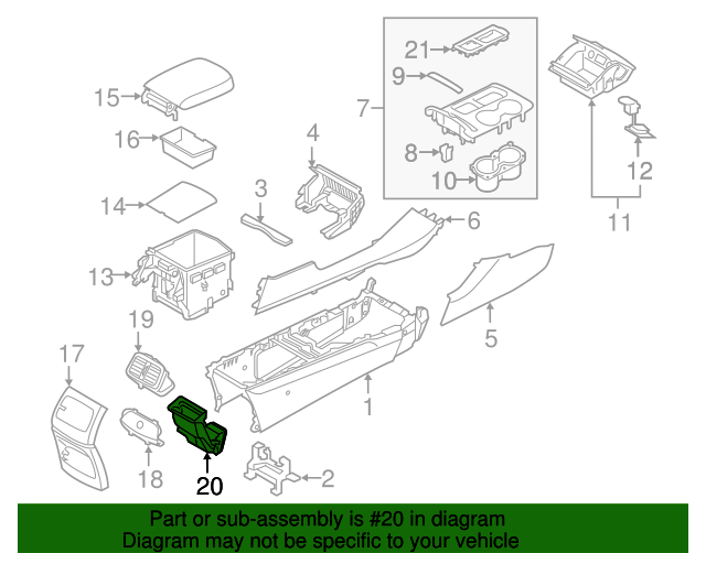 97020-C6000 - Duct 2016-2020 Kia Sorento | Kia.Parts Store