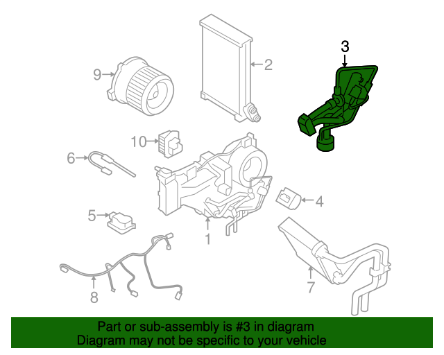 2005-2016 Land Rover Expansion Valve LR072517 | LandRoverParamusParts