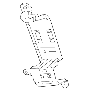 167-545-65-00 - Control Module Bracket 2020-2023 Mercedes-Benz ...