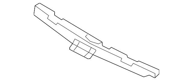 2012-2017 Kia Rio OEM NEW 2012-2017 Kia Rio Hatchback Reinforcement ...