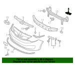 86527-1W200 - Upper Bracket 2012-2017 Kia Rio | Kia.Parts Store