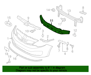 86520-1W030 - Absorber 2012-2015 Kia Rio | Kia.Parts Store