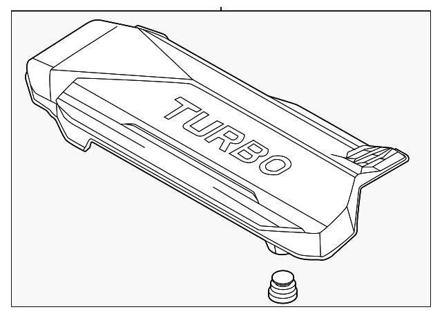 2021-2022 Kia K5 Engine Cover 29240-2M801 | OEM Parts Online
