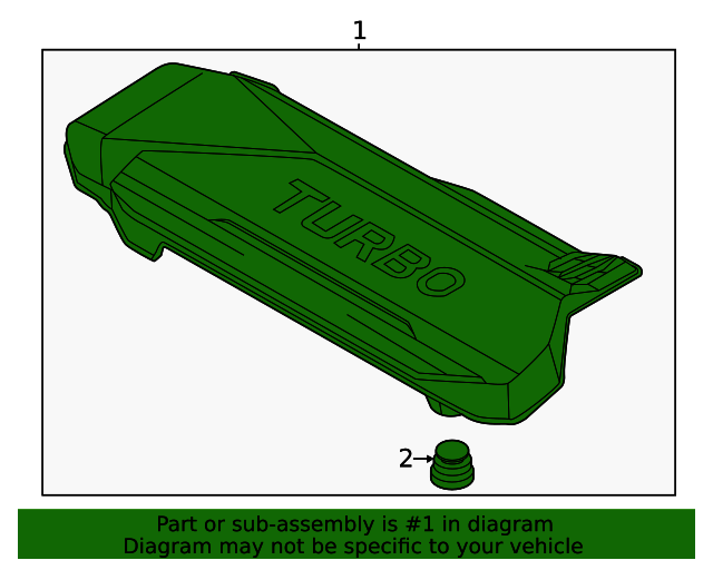 29240-2M801 - Engine Cover 2021-2024 Kia | Kia.Parts Store
