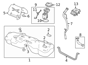 2020-2021 Cadillac CT5 Fuel Tank 84881227 | TascaParts.com