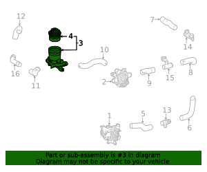 16A40-77030 - Filter Housing 2021-2023 Toyota Mirai | Longo Toyota Parts