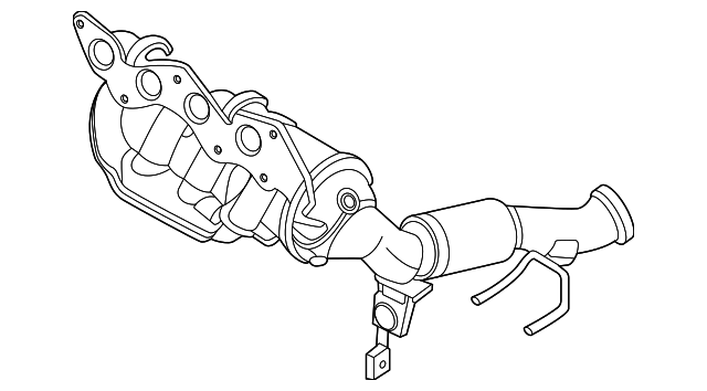 LX6Z-5G232-B - 2021-2022 Ford Escape - Exhaust Manifold | My Ford Parts