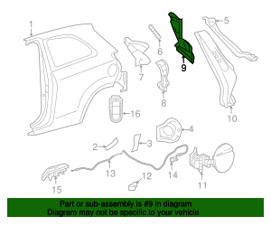 61622-0D140 - Upper Trough - 2018 Toyota Yaris | nashuatoyota