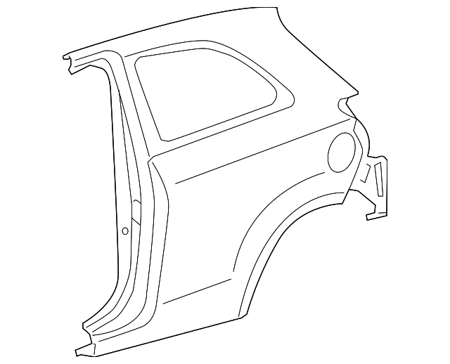 61601-52630 - Quarter Panel - 2012-2014 Toyota Yaris | OEM Genuine ...