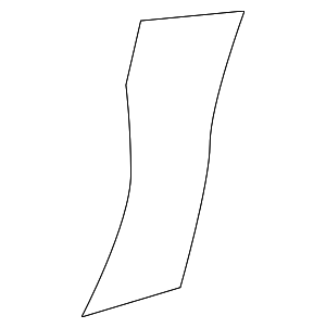 2014-2018 Toyota Yaris Quarter Panel Protector 58742-0D110 | OEM Parts ...