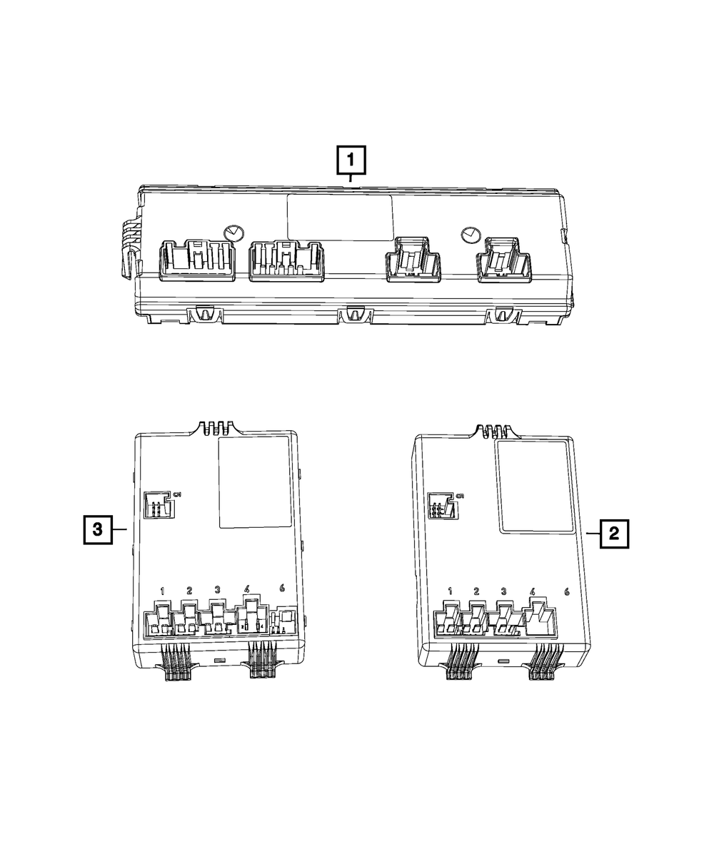 2020-2021 Ram 1500 Heated Seat Module 68433909AC | My Mopar Parts
