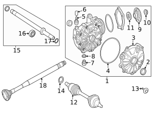 013-997-19-46 - Axle Seals 2007-2023 Mercedes-Benz | Mercedes-Benz USA ...