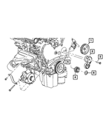 2005-2025 Mopar Idler Pulley 4627851AA | Mopar eStore